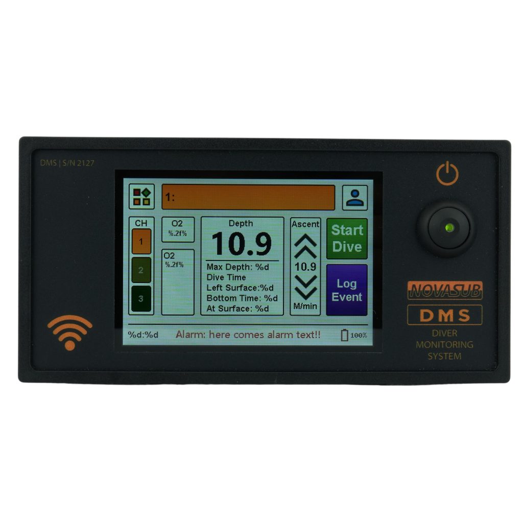 DMS | Diver Monitoring System – Novasub