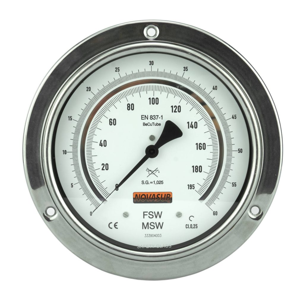 DPM | Diver Depth/Pneumo Gauge – Novasub